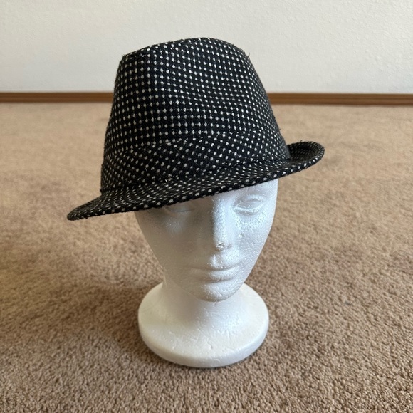 Joe Boxer | Accessories | Nwots Joe Boxer Black White Woolblend Fedora ...